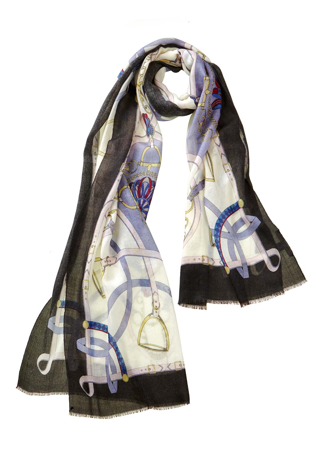 Verona Scarf - Iris – Cureté Collections